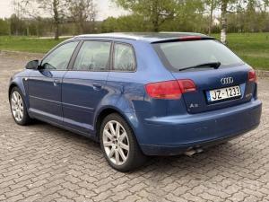 Blue Audi A3 2004 in Ogre, with an engine capacity of 2.00 L and mileage of 488 thousand km for 1600 €, photo 4 on AUTOMOTO.COM.LV
