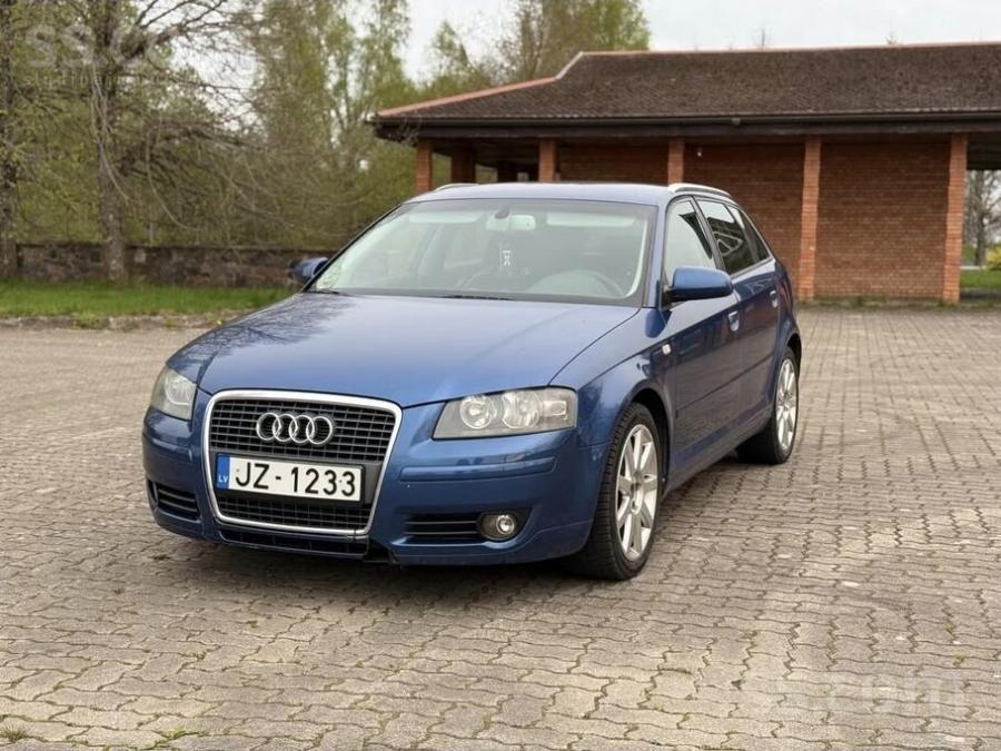 Blue Audi A3 2004 in Ogre, with an engine capacity of 2.00 L and mileage of 488 thousand km for 1600 €, photo 5 on AUTOMOTO.COM.LV