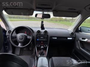 Blue Audi A3 2004 in Ogre, with an engine capacity of 2.00 L and mileage of 488 thousand km for 1600 €, photo 6 on AUTOMOTO.COM.LV