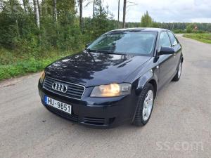Blue Audi A3 2004 in Jelgava, with an engine capacity of 1.60 L and mileage of 311 thousand km for 950 €, photo  on AUTOMOTO.COM.LV
