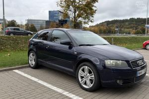 Blue Audi A3 2004 in Vilnius, with an engine capacity of 1.90 L and mileage of 382 thousand km for 1300 €, photo 3 on AUTOMOTO.COM.LV