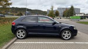 Blue Audi A3 2004 in Vilnius, with an engine capacity of 1.90 L and mileage of 382 thousand km for 1300 €, photo 4 on AUTOMOTO.COM.LV