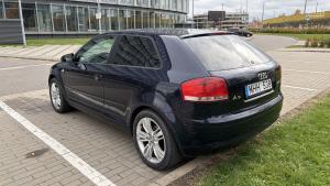Blue Audi A3 2004 in Vilnius, with an engine capacity of 1.90 L and mileage of 382 thousand km for 1300 €, photo 8 on AUTOMOTO.COM.LV