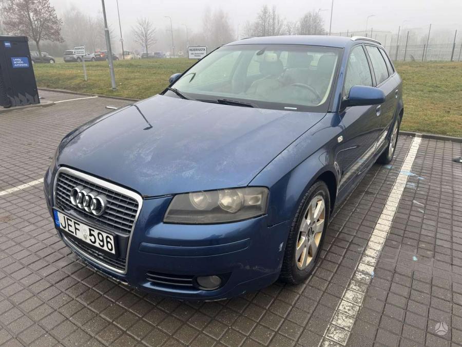 Zils Audi A3 2005 Viļņa, ar dzinēja tilpumu 1.97 L un nobraukumu 288 tūkst. km par 900 €, foto 1 vietnē AUTOMOTO.COM.LV