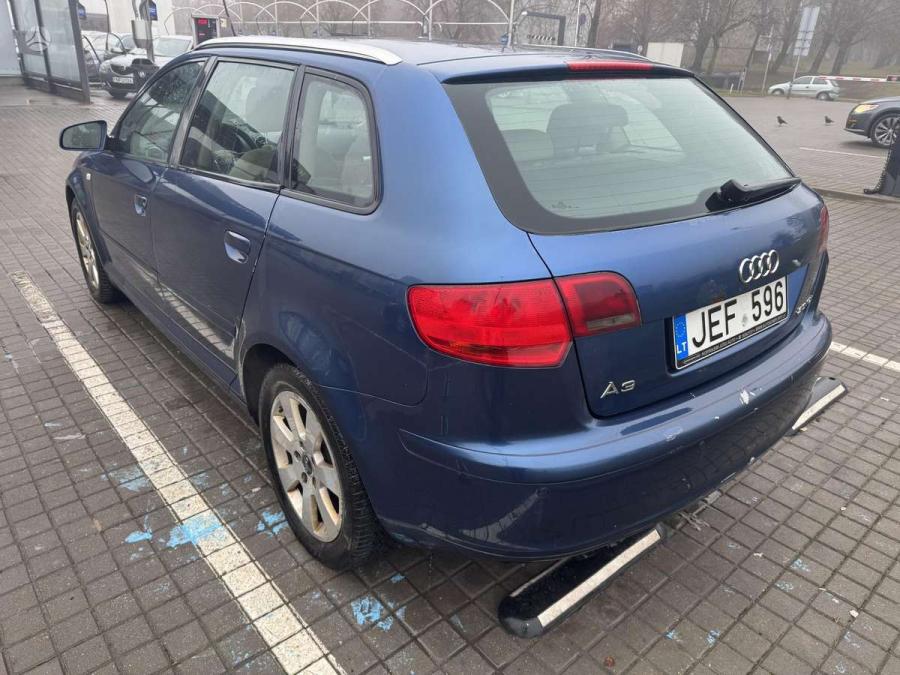 Zils Audi A3 2005 Viļņa, ar dzinēja tilpumu 1.97 L un nobraukumu 288 tūkst. km par 900 €, foto 3 vietnē AUTOMOTO.COM.LV