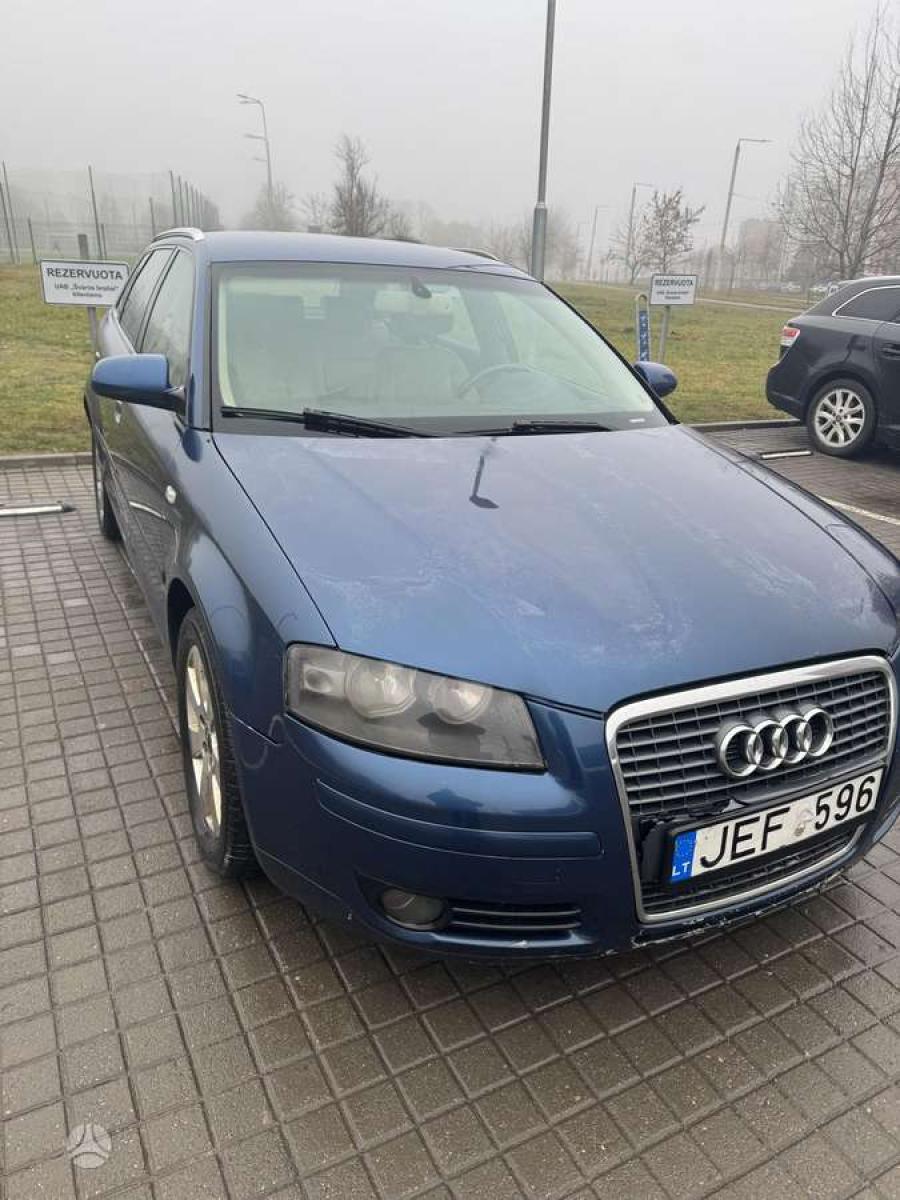 Zils Audi A3 2005 Viļņa, ar dzinēja tilpumu 1.97 L un nobraukumu 288 tūkst. km par 900 €, foto 6 vietnē AUTOMOTO.COM.LV