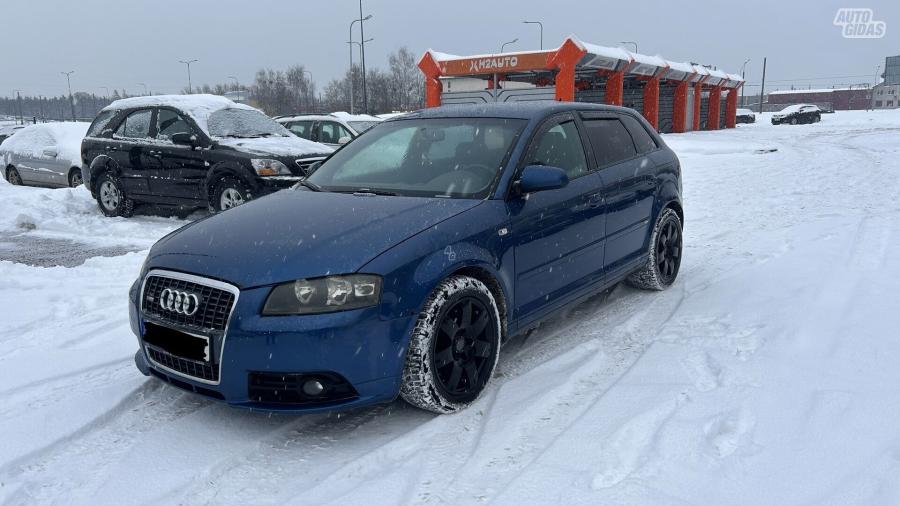 Blue Audi A3 2005 in Kaunas, with an engine capacity of 2.00 L and mileage of 393 thousand km for 1500 €, photo 2 on AUTOMOTO.COM.LV