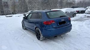 Blue Audi A3 2005 in Kaunas, with an engine capacity of 2.00 L and mileage of 393 thousand km for 1500 €, photo 4 on AUTOMOTO.COM.LV