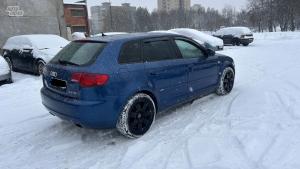 Blue Audi A3 2005 in Kaunas, with an engine capacity of 2.00 L and mileage of 393 thousand km for 1500 €, photo 6 on AUTOMOTO.COM.LV