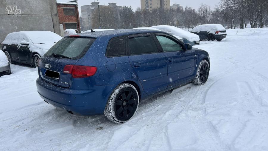 Blue Audi A3 2005 in Kaunas, with an engine capacity of 2.00 L and mileage of 393 thousand km for 1500 €, photo 6 on AUTOMOTO.COM.LV