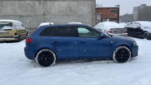 Blue Audi A3 2005 in Kaunas, with an engine capacity of 2.00 L and mileage of 393 thousand km for 1500 €, photo 7 on AUTOMOTO.COM.LV