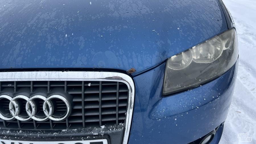 Blue Audi A3 2005 in Kaunas, with an engine capacity of 2.00 L and mileage of 393 thousand km for 1500 €, photo 17 on AUTOMOTO.COM.LV