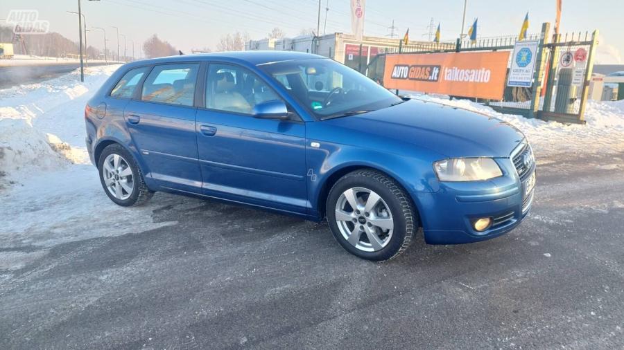 Blue Audi A3 2005 in Kaunas, with an engine capacity of 2.00 L and mileage of 268 thousand km for 4750 €, photo 4 on AUTOMOTO.COM.LV