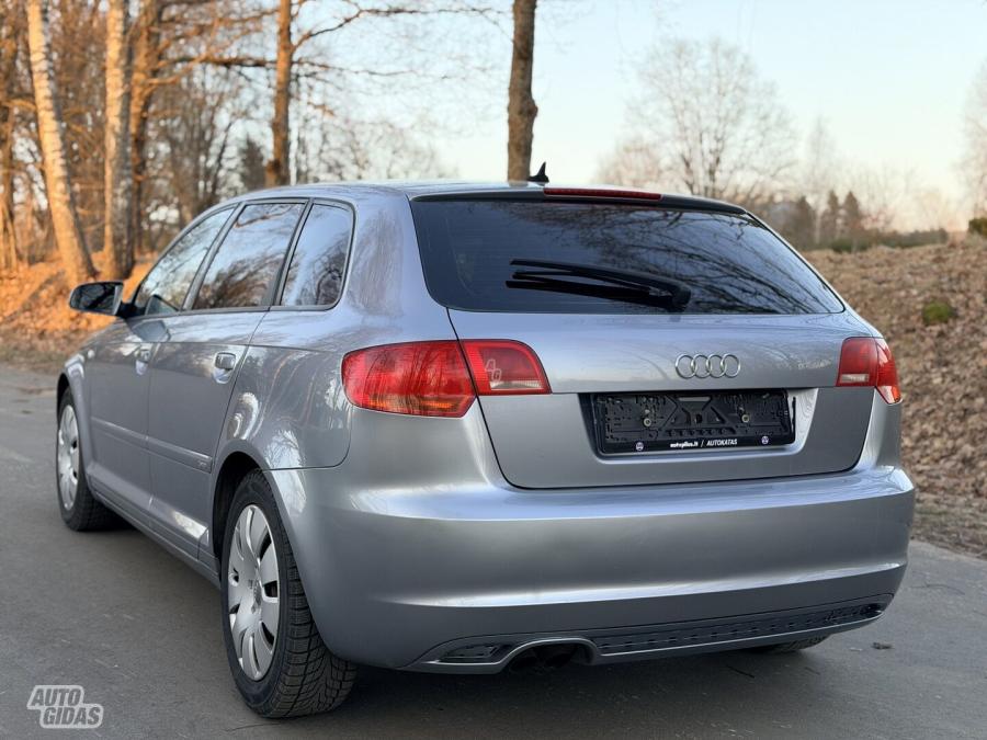 Blue Audi A3 2005 in Utena, with an engine capacity of 2.00 L and mileage of 295 thousand km for 3050 €, photo 9 on AUTOMOTO.COM.LV