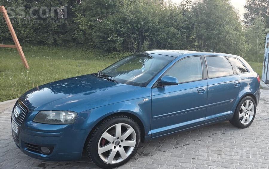 Zils Audi A3 2005 Madona, ar dzinēja tilpumu 2.00 L un nobraukumu 328 tūkst. km par 2400 €, foto 4 vietnē AUTOMOTO.COM.LV