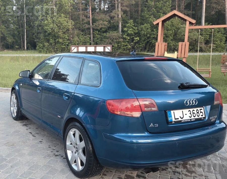Zils Audi A3 2005 Madona, ar dzinēja tilpumu 2.00 L un nobraukumu 328 tūkst. km par 2400 €, foto 5 vietnē AUTOMOTO.COM.LV