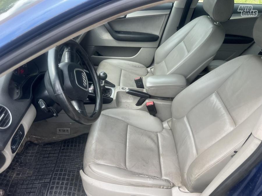 Blue Audi A3 2005 in Siauliai, with an engine capacity of 2.00 L and mileage of 224 thousand km for 899 €, photo 11 on AUTOMOTO.COM.LV