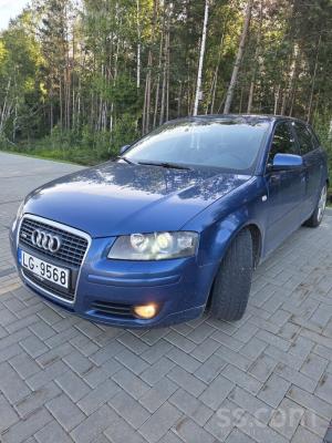 Синий Ауди А3 2005 в Рига, объемом двигателя 2.00 л и пробегом 0 тыс. км за 2100 €, фото 4 на AUTOMOTO.COM.LV