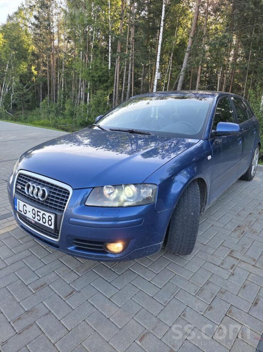 Синий Ауди А3 2005 в Рига, объемом двигателя 2.00 л и пробегом 0 тыс. км за 2100 €, фото 4 на AUTOMOTO.COM.LV