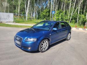 Zils Audi A3 2005 Viļņa, ar dzinēja tilpumu 2.00 L un nobraukumu 324 tūkst. km par 2350 €, foto  vietnē AUTOMOTO.COM.LV