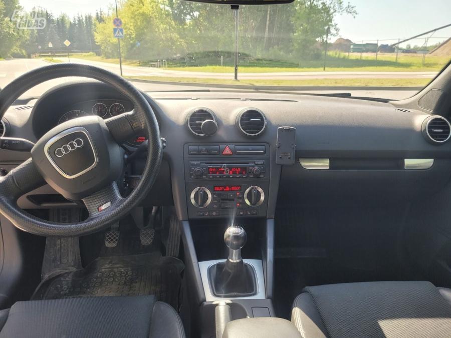 Zils Audi A3 2005 Viļņa, ar dzinēja tilpumu 2.00 L un nobraukumu 324 tūkst. km par 2350 €, foto 17 vietnē AUTOMOTO.COM.LV