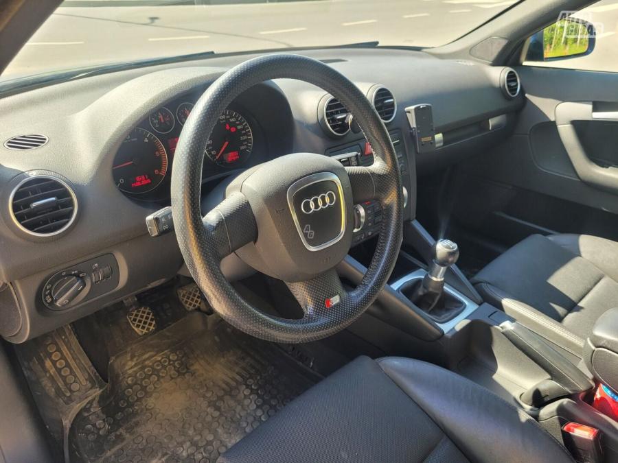 Zils Audi A3 2005 Viļņa, ar dzinēja tilpumu 2.00 L un nobraukumu 324 tūkst. km par 2350 €, foto 18 vietnē AUTOMOTO.COM.LV