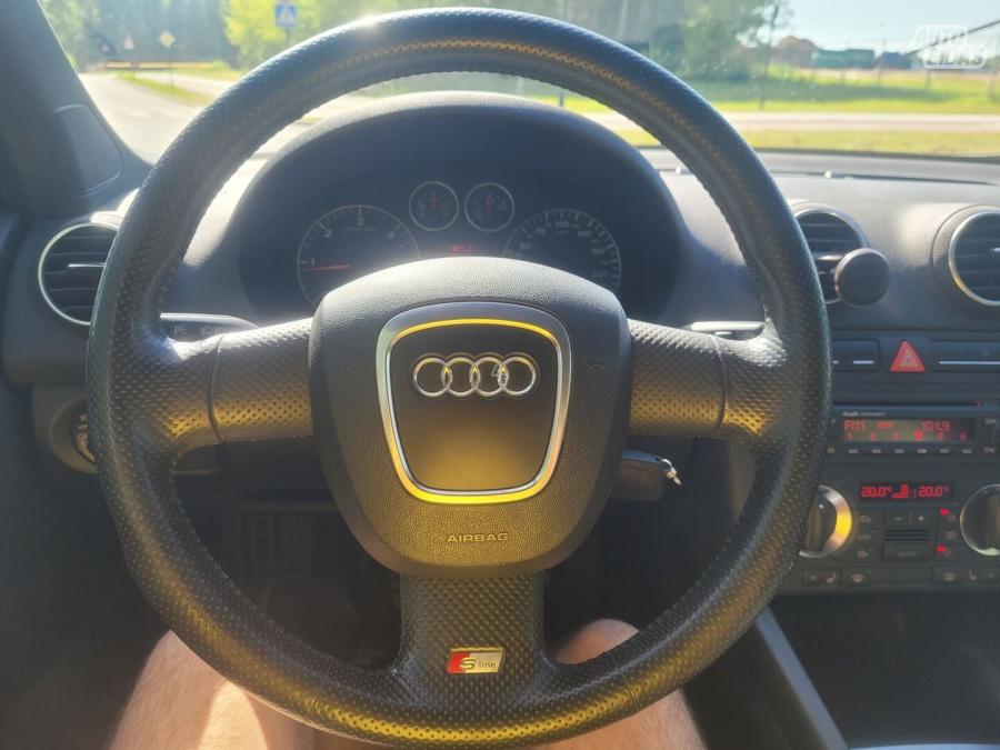 Zils Audi A3 2005 Viļņa, ar dzinēja tilpumu 2.00 L un nobraukumu 324 tūkst. km par 2350 €, foto 22 vietnē AUTOMOTO.COM.LV