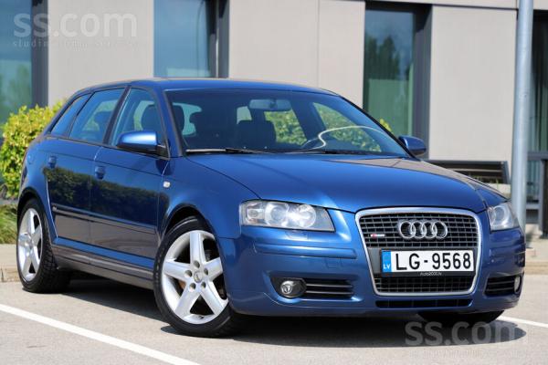 Zils Audi A3 2005 Tukums, ar dzinēja tilpumu 2.00 L un nobraukumu 384 tūkst. km par 3990 €, foto 1 vietnē AUTOMOTO.COM.LV