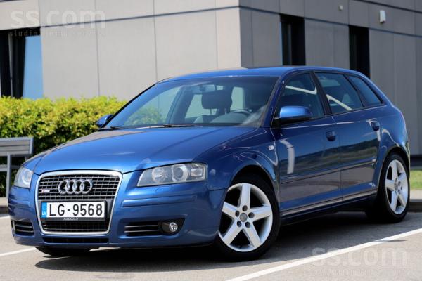 Zils Audi A3 2005 Tukums, ar dzinēja tilpumu 2.00 L un nobraukumu 384 tūkst. km par 3990 €, foto 2 vietnē AUTOMOTO.COM.LV