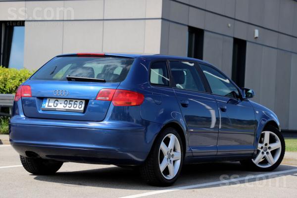Zils Audi A3 2005 Tukums, ar dzinēja tilpumu 2.00 L un nobraukumu 384 tūkst. km par 3990 €, foto 3 vietnē AUTOMOTO.COM.LV