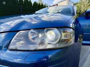 Blue Audi A3 2005 in Vilnius, with an engine capacity of 1.97 L and mileage of 320 thousand km for 3200 €, photo 10 on AUTOMOTO.COM.LV
