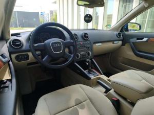Blue Audi A3 2005 in Vilnius, with an engine capacity of 1.60 L and mileage of 200 thousand km for 2300 €, photo 11 on AUTOMOTO.COM.LV