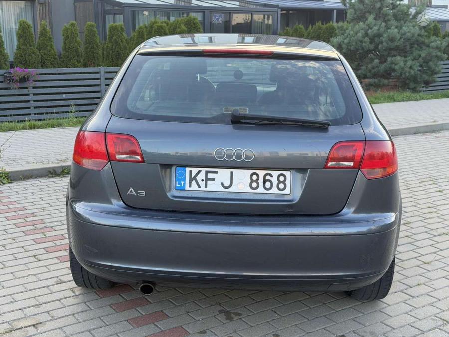 Blue Audi A3 2005 in Vilnius, with an engine capacity of 1.60 L and mileage of 300 thousand km for 1600 €, photo 11 on AUTOMOTO.COM.LV