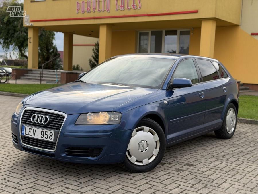 Zils Audi A3 2005 Kaišiadorys, ar dzinēja tilpumu 1.90 L un nobraukumu 289 tūkst. km par 1850 €, foto 5 vietnē AUTOMOTO.COM.LV