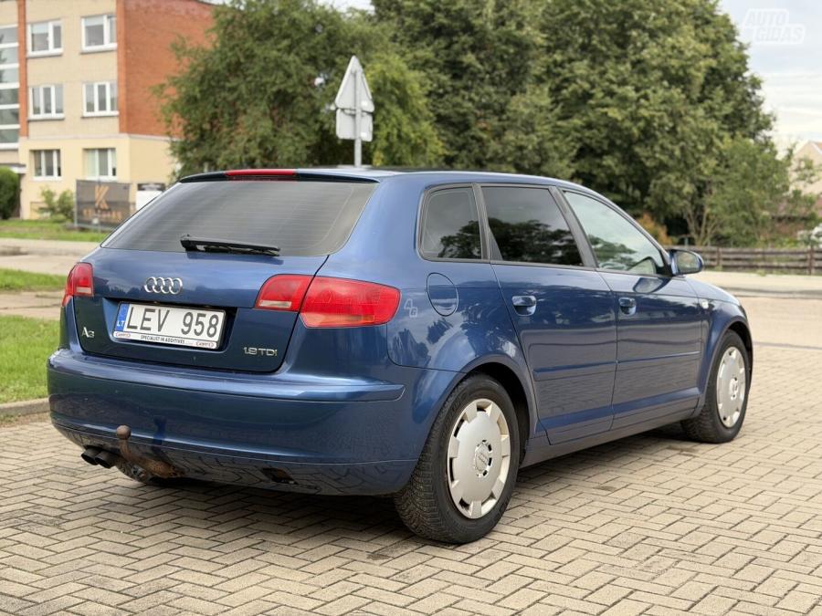 Zils Audi A3 2005 Kaišiadorys, ar dzinēja tilpumu 1.90 L un nobraukumu 289 tūkst. km par 1850 €, foto 9 vietnē AUTOMOTO.COM.LV