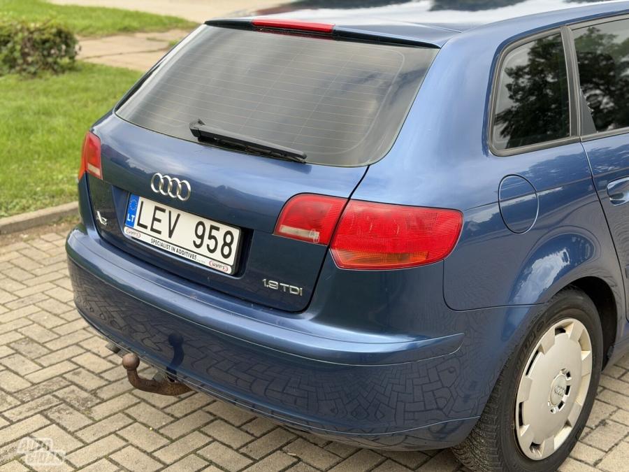 Zils Audi A3 2005 Kaišiadorys, ar dzinēja tilpumu 1.90 L un nobraukumu 289 tūkst. km par 1850 €, foto 12 vietnē AUTOMOTO.COM.LV
