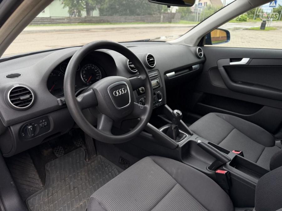 Zils Audi A3 2005 Kaišiadorys, ar dzinēja tilpumu 1.90 L un nobraukumu 289 tūkst. km par 1850 €, foto 20 vietnē AUTOMOTO.COM.LV