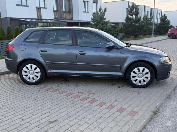 Blue Audi A3 2005 in Vilnius, with an engine capacity of 1.60 L and mileage of 300 thousand km for 1600 €, photo 7 on AUTOMOTO.COM.LV