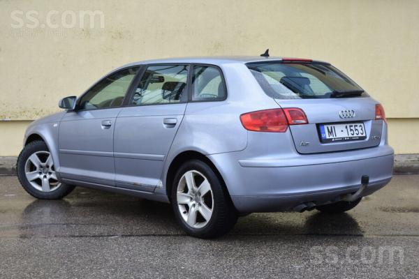 Zils Audi A3 2005 Talsi, ar dzinēja tilpumu 2.00 L un nobraukumu 317 tūkst. km par 2200 €, foto 3 vietnē AUTOMOTO.COM.LV