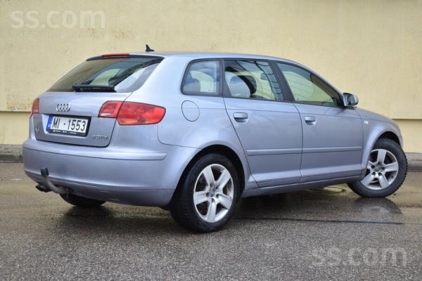 Zils Audi A3 2005 Talsi, ar dzinēja tilpumu 2.00 L un nobraukumu 317 tūkst. km par 2200 €, foto 6 vietnē AUTOMOTO.COM.LV