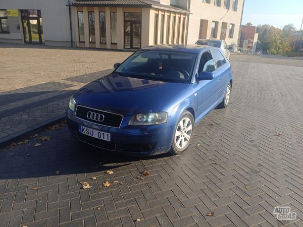 Blue Audi A3 2005 in Kupiskis, with an engine capacity of 2.00 L and mileage of 480 thousand km for 1350 €, photo 1 on AUTOMOTO.COM.LV