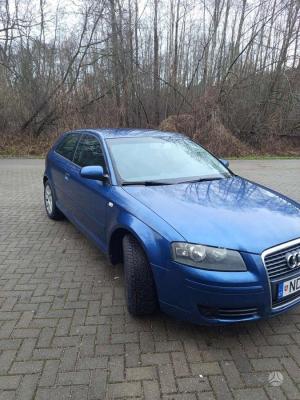 Blue Audi A3 2006 in Vilnius, with an engine capacity of 1.60 L and mileage of 224 thousand km for 2200 €, photo 2 on AUTOMOTO.COM.LV