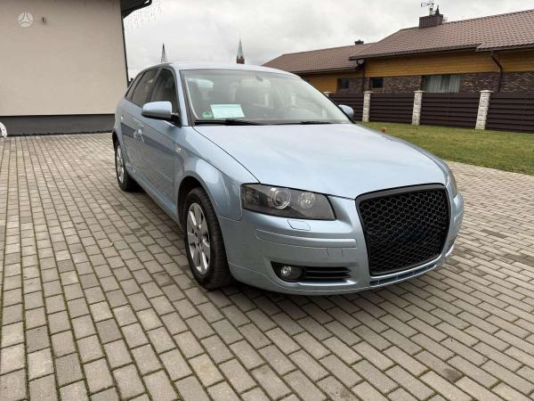 Blue Audi A3 2006 in Kaisiadorys, with an engine capacity of 1.97 L and mileage of 293 thousand km for 3800 €, photo 5 on AUTOMOTO.COM.LV