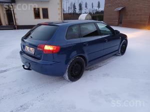 Blue Audi A3 2006 in Riga, with an engine capacity of 2.00 L and mileage of 409 thousand km for 2600 €, photo 3 on AUTOMOTO.COM.LV