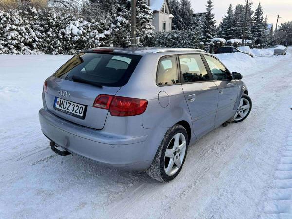 Zils Audi A3 2006 Viļņa, ar dzinēja tilpumu 1.97 L un nobraukumu 280 tūkst. km par 2950 €, foto 9 vietnē AUTOMOTO.COM.LV