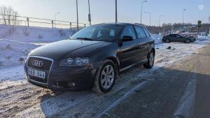 Blue Audi A3 2006 in Vilnius, with an engine capacity of 1.97 L and mileage of 373 thousand km for 2799 €, photo  on AUTOMOTO.COM.LV