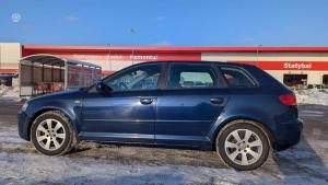 Blue Audi A3 2006 in Vilnius, with an engine capacity of 1.97 L and mileage of 373 thousand km for 2799 €, photo 5 on AUTOMOTO.COM.LV
