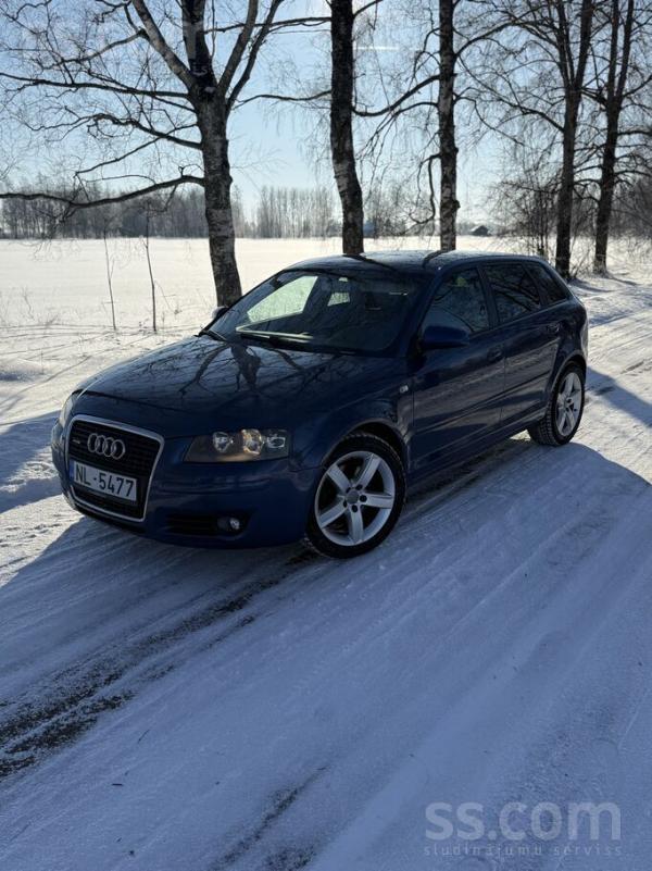 Zils Audi A3 2006 Tukums, ar dzinēja tilpumu 2.00 L un nobraukumu 410 tūkst. km par 4250 €, foto 1 vietnē AUTOMOTO.COM.LV