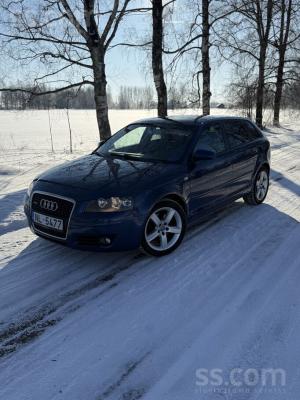 Blue Audi A3 2006 in Tukums, with an engine capacity of 2.00 L and mileage of 410 thousand km for 4250 €, photo  on AUTOMOTO.COM.LV