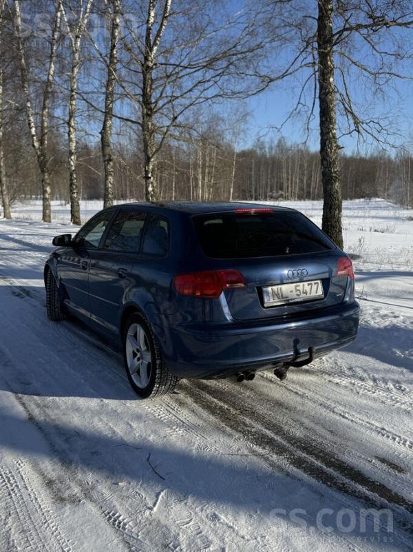Zils Audi A3 2006 Tukums, ar dzinēja tilpumu 2.00 L un nobraukumu 410 tūkst. km par 4250 €, foto 2 vietnē AUTOMOTO.COM.LV